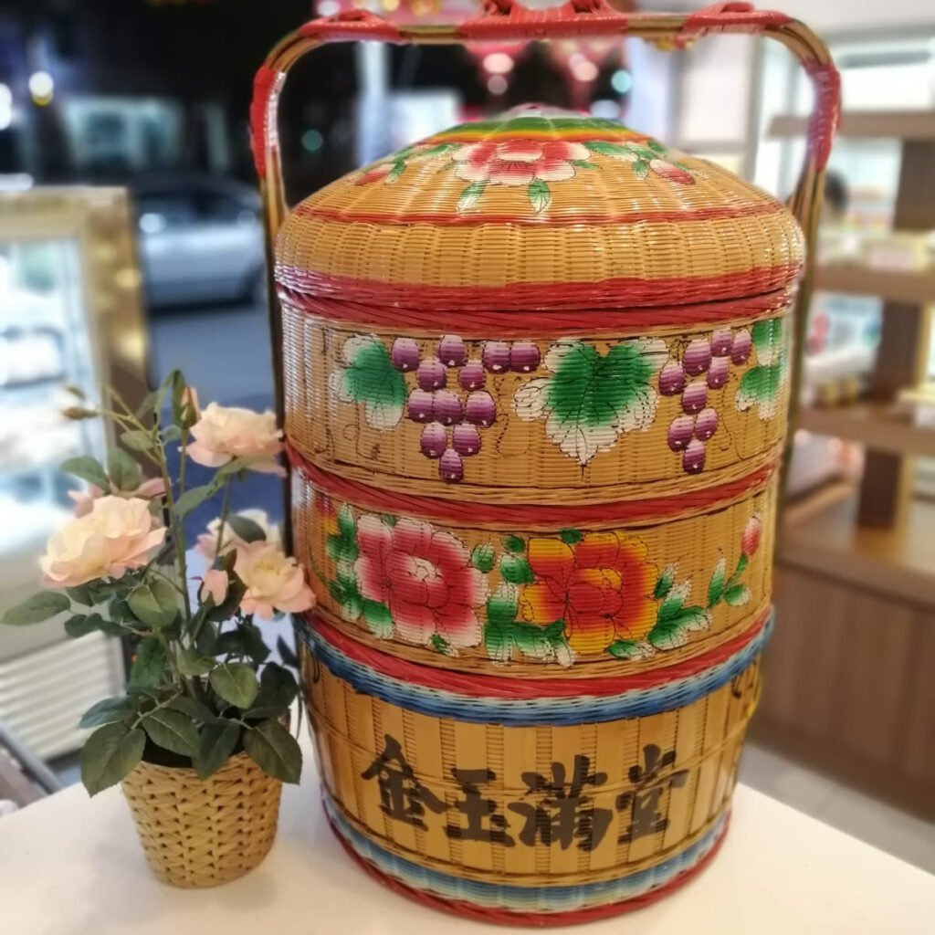3 Tier Chinese Wedding Basket Rental Services Singapore